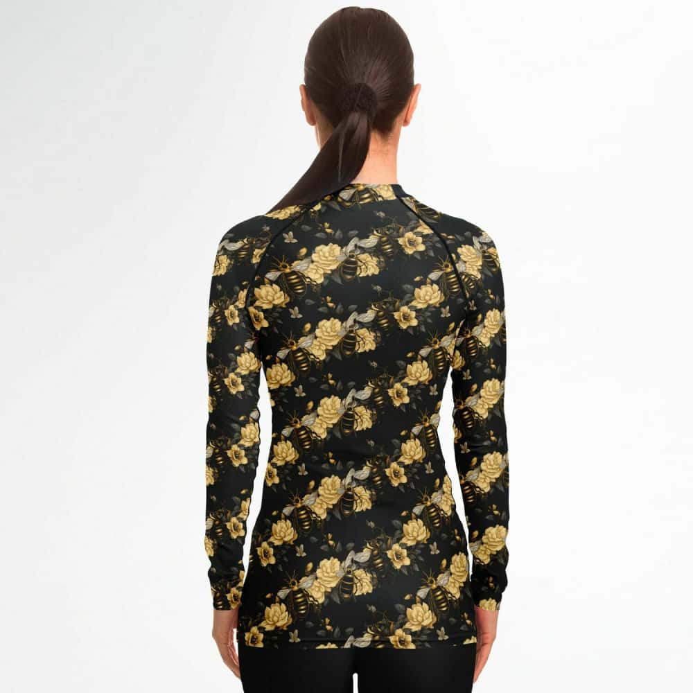 Gothic Bee Rashguard - Free Shipping - Projects817 Llc - Projects817 LLC